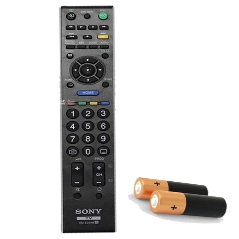 Sony Bravia LCD / LED Tv Remote Controller ED046 & Free Batteries ...