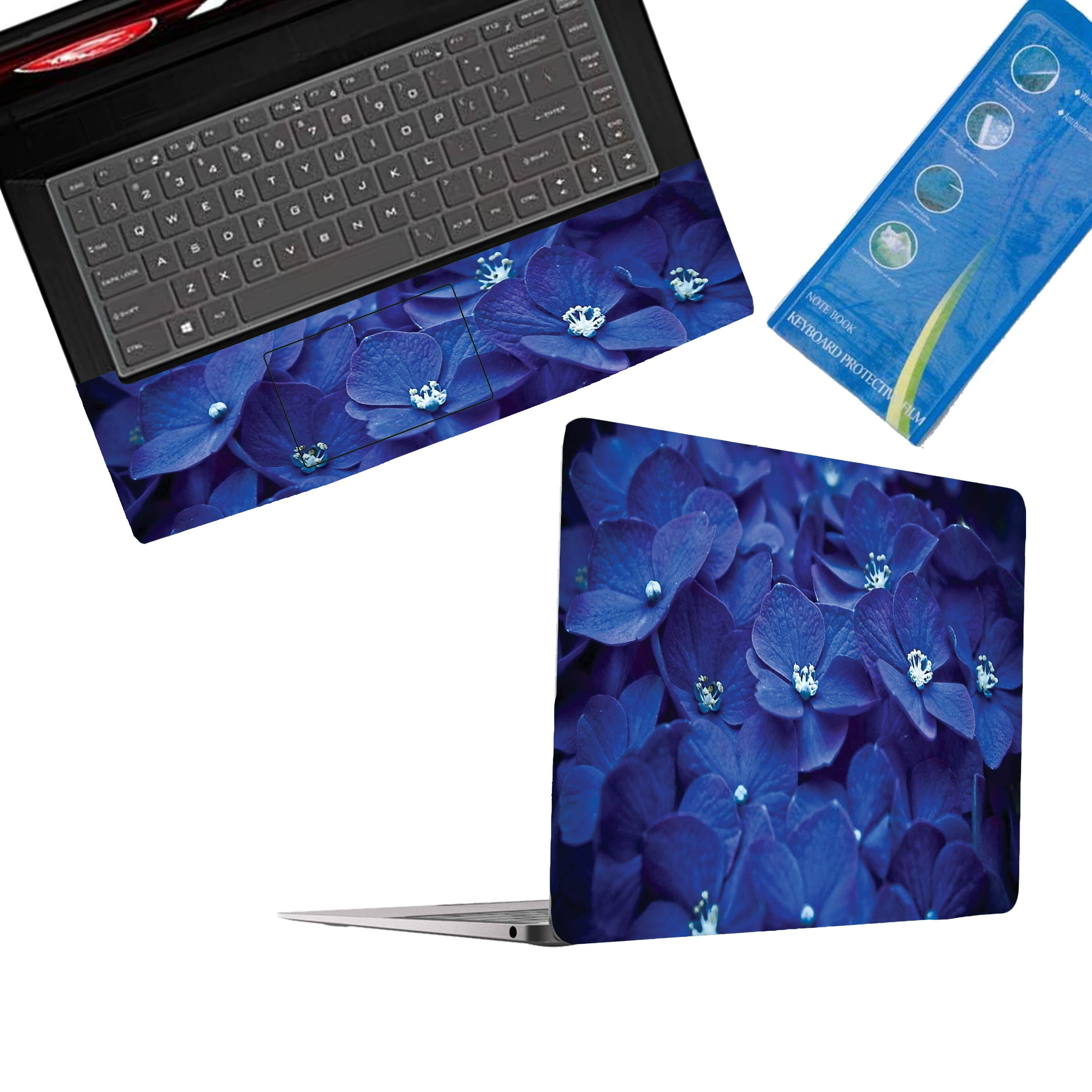 3 in 1 Reeshine Laptop Skin With High quality Matt Laminate For 15.6 ...