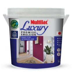 MULTILAC LUXURY PROMISE EMULSION Brilliant White Paint For Interior ...