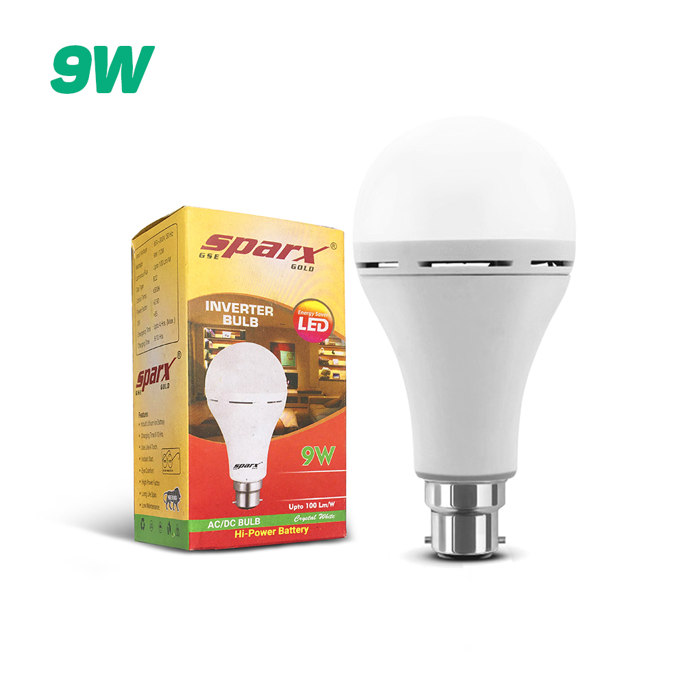 9W Rechargeable Bulb Electric LED Emergency Backup Light | Daraz.lk