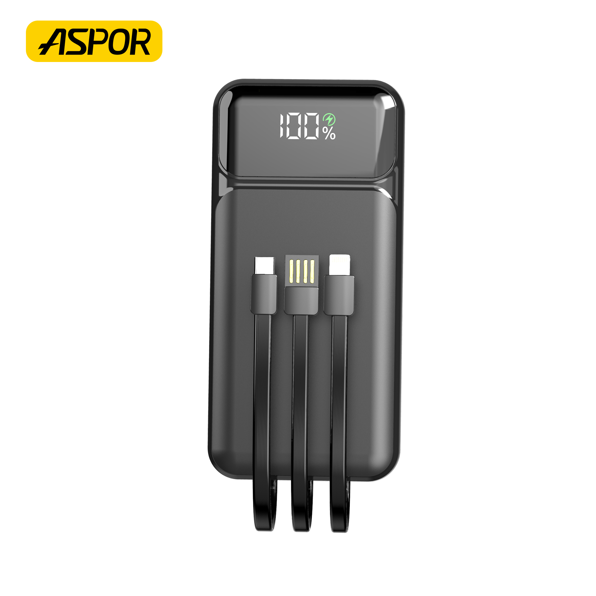Aspor A316 20000mAh 22.5W Fast Charging QC+PD Portable Power Bank with ...