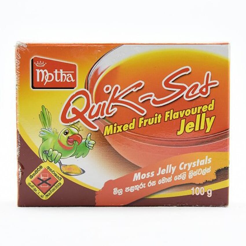 Motha Jelly - Quick Set - Mixed Fruit 100g | Daraz.lk