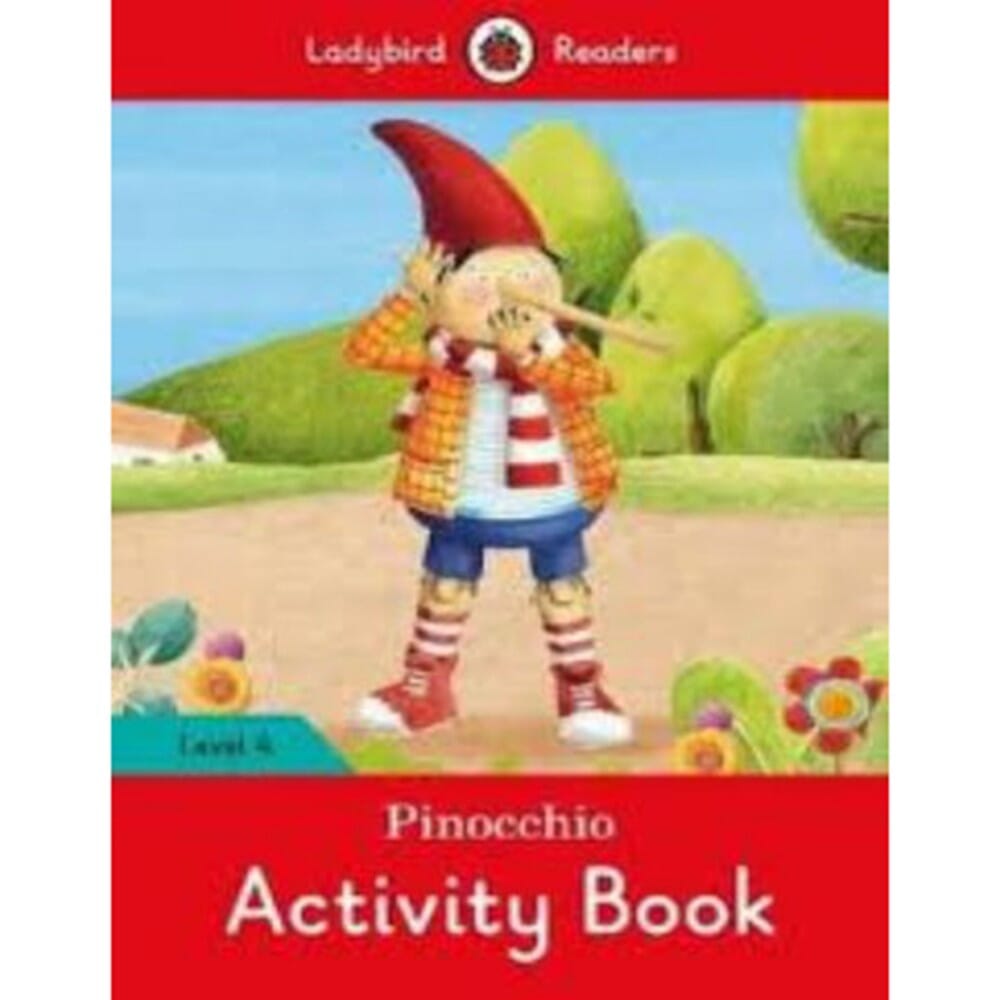 Ladybird Readers Level 4 : Pinocchio Activity Book | Daraz.lk