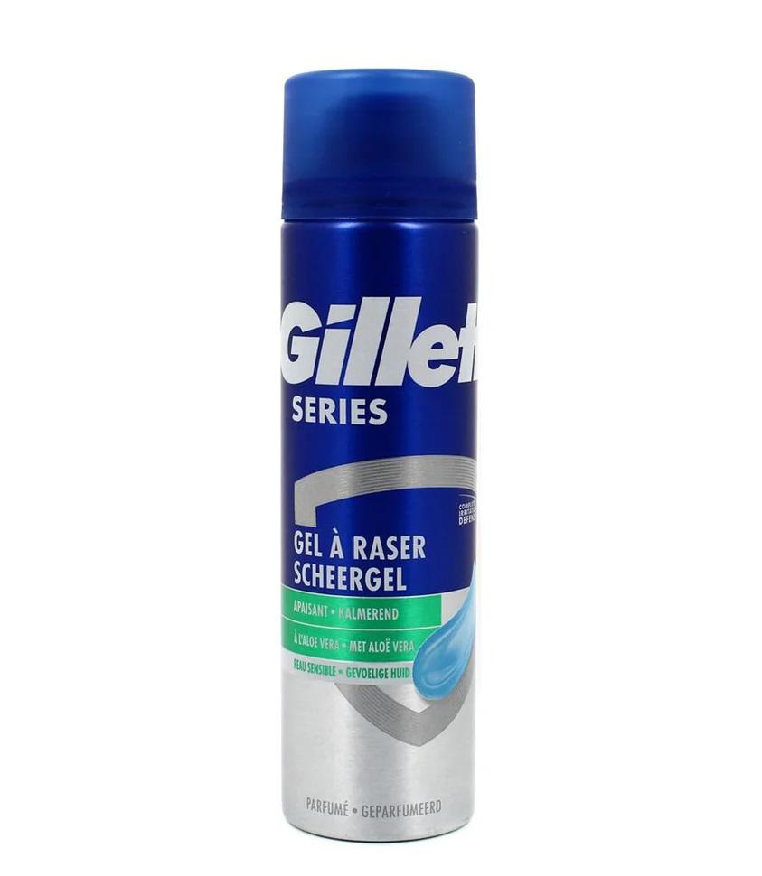 Gillette Series Shaving Gel Soothing - Sensitive Skin - Aloe Vera ...