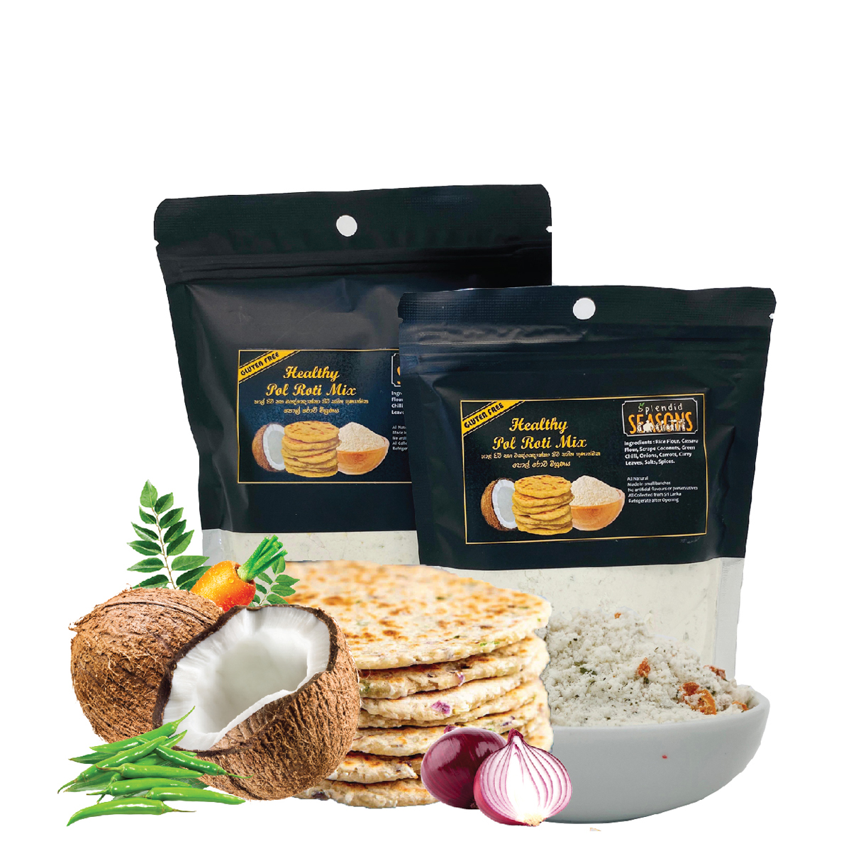 Gluten Free Healthy Roti Mix - 200g | Daraz.lk