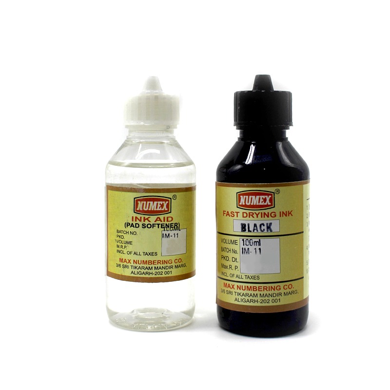 Numex Dryer ink | Pad ink permanent for glass or polyethylene surfaces ...