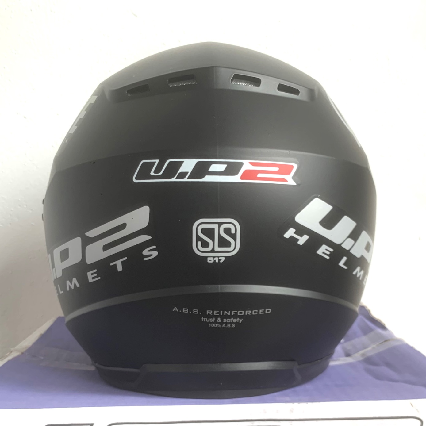 UP2 Active Helmet SLS Certified Helmet Black Matte colour | Daraz.lk