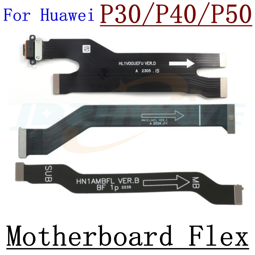 Main Board Motherboard LCD Display Connector Flex Cable For Huawei P50 ...