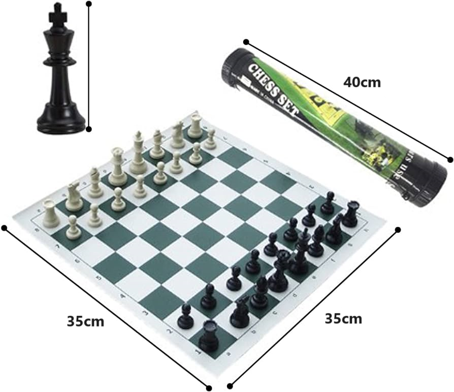 Chess Board with Roller set portable outdoor game | Daraz.lk