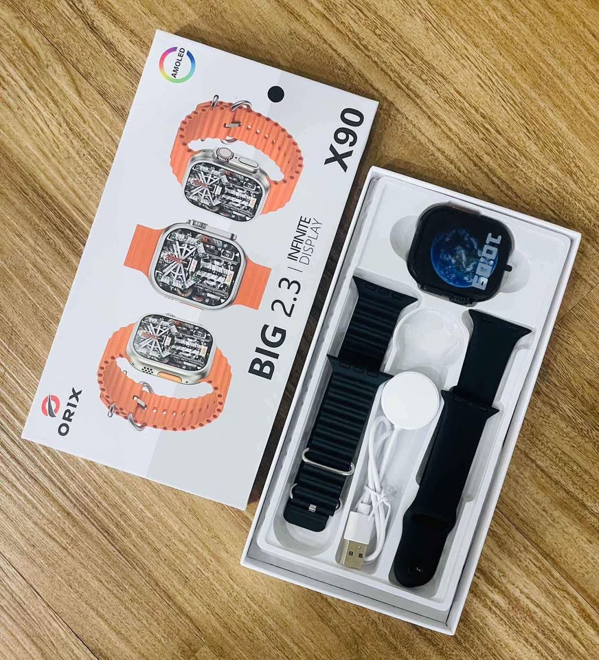 Smart Watch BIG 2.3 Infinite Display Orix X90 Ultra 2 49MM | Daraz.lk
