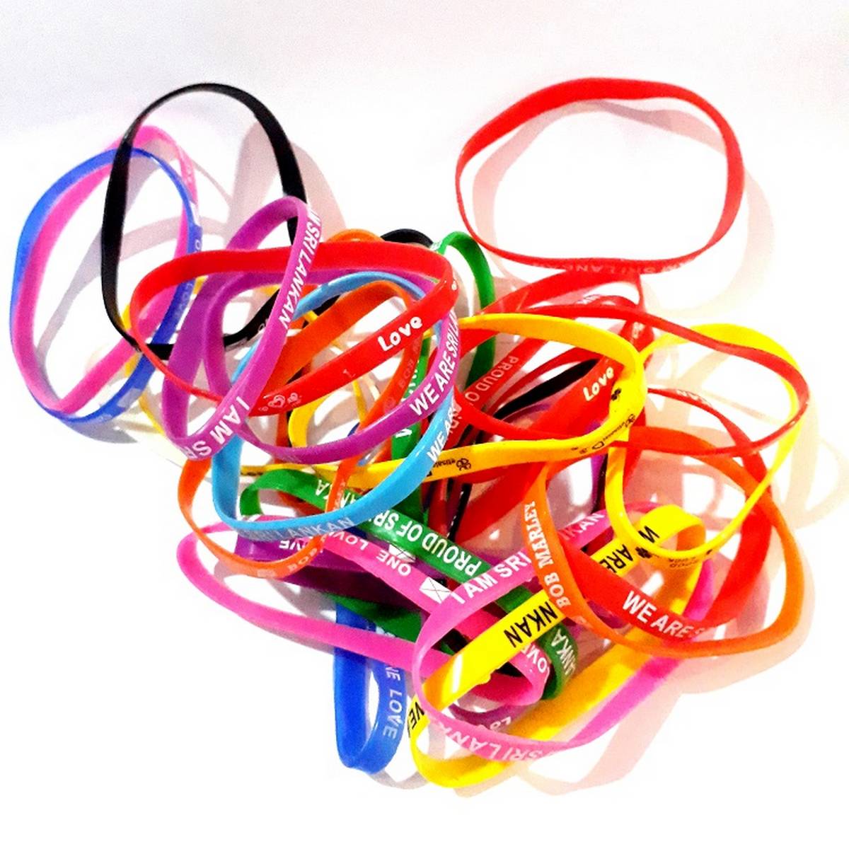 New Fashion Hand band Multicolor 10Pcs | Daraz.lk