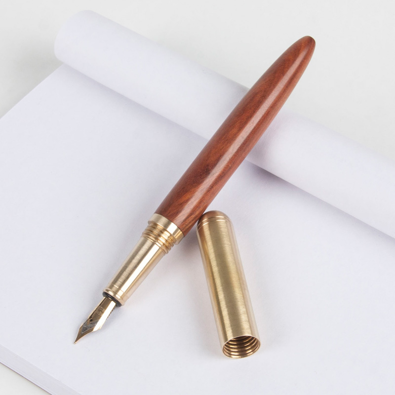 【Good-Love Store】Retro Copper Pen Extra Fine Nib Pens with Stationery ...