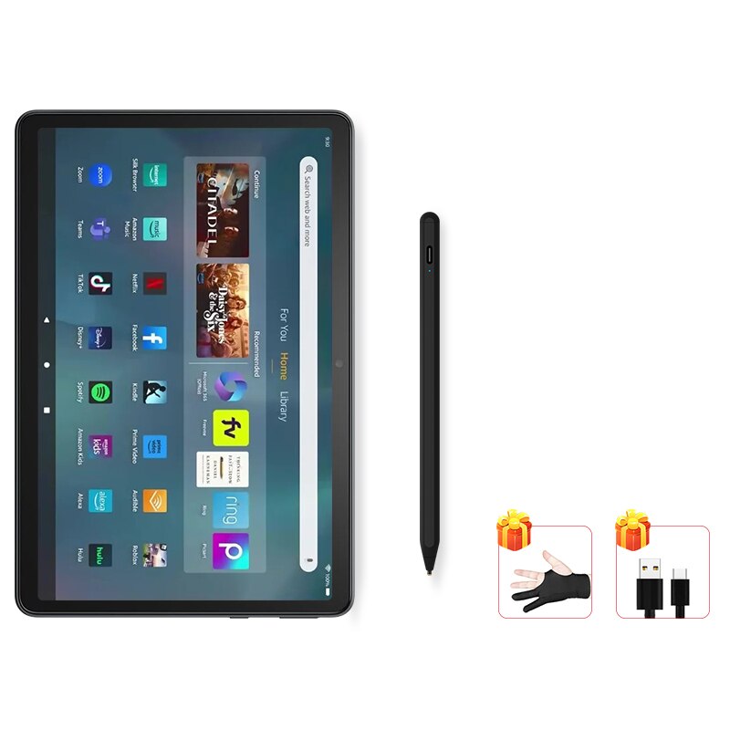 AJIUYU Stylus Pen For Amazon Fire Max 11 inch 2023 Tablet Fire HD Plus ...