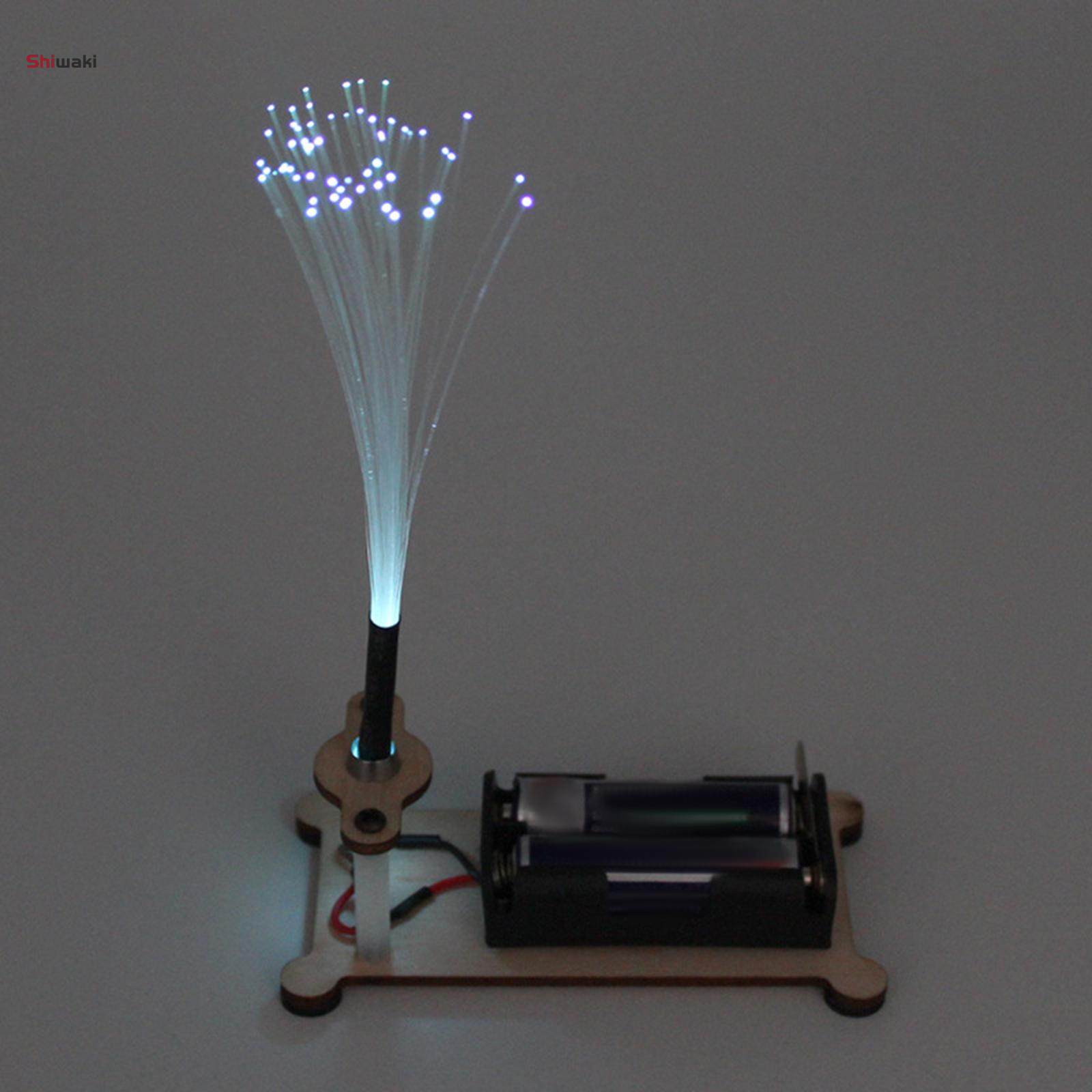 7 Color Change DIY Fiber Optic Lights Physics Science Kits for Teaching ...