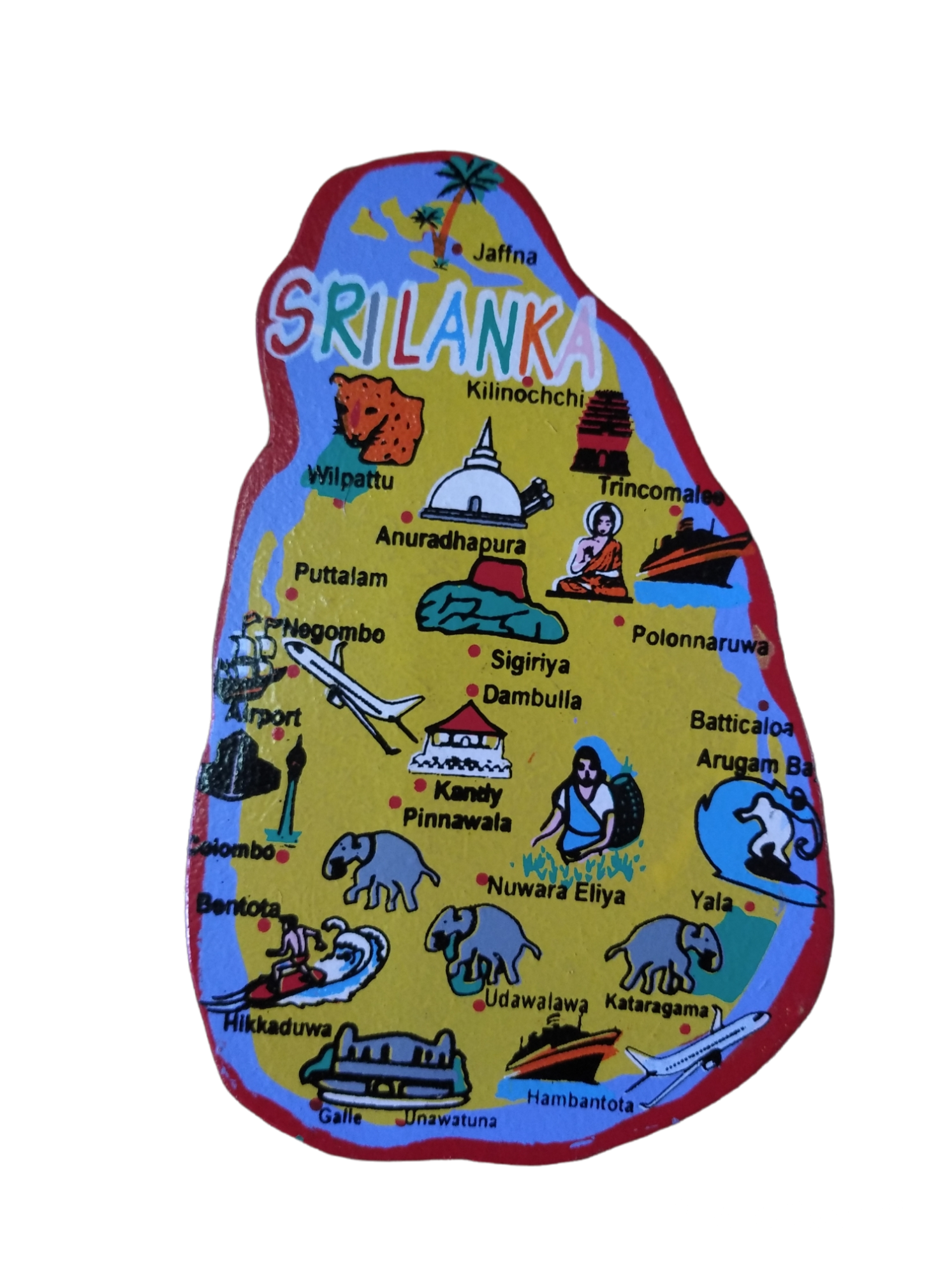 Cylon Map magnet | Daraz.lk: Buy Online at Best Prices in Srilanka ...