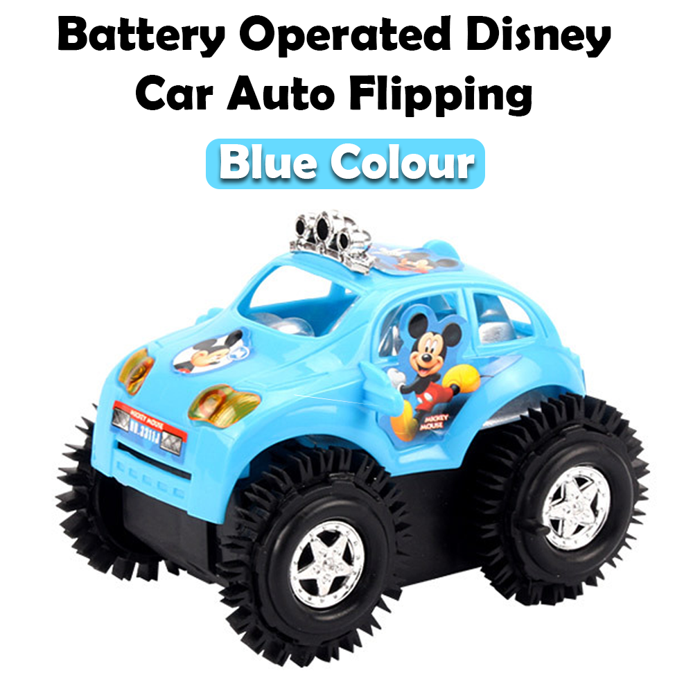 Battery Operated Disney Auto Flipping Stunt Rolling Car | Daraz.lk