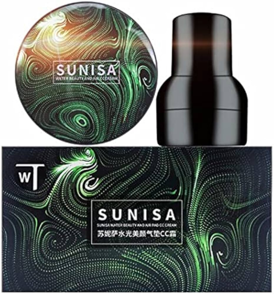 Sunisa Beauty Air Cushion Mushroom BB & CC Cream Foundation Waterproof ...