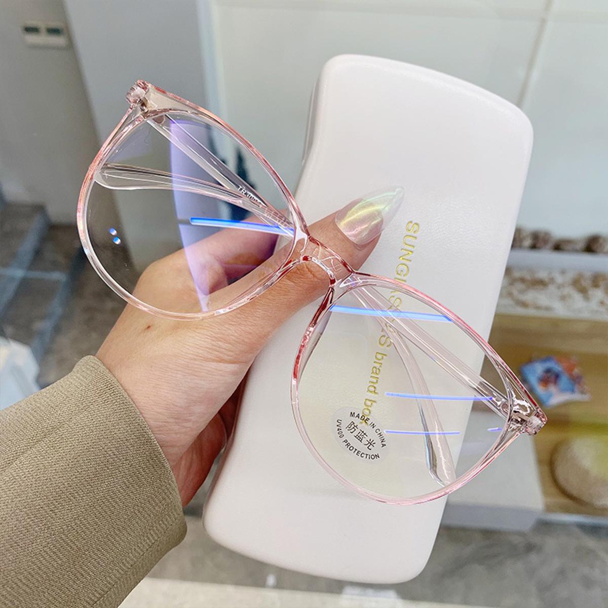 Square Spek Korean Fashion Spec Glasses Transparent Spectacles Frame ...