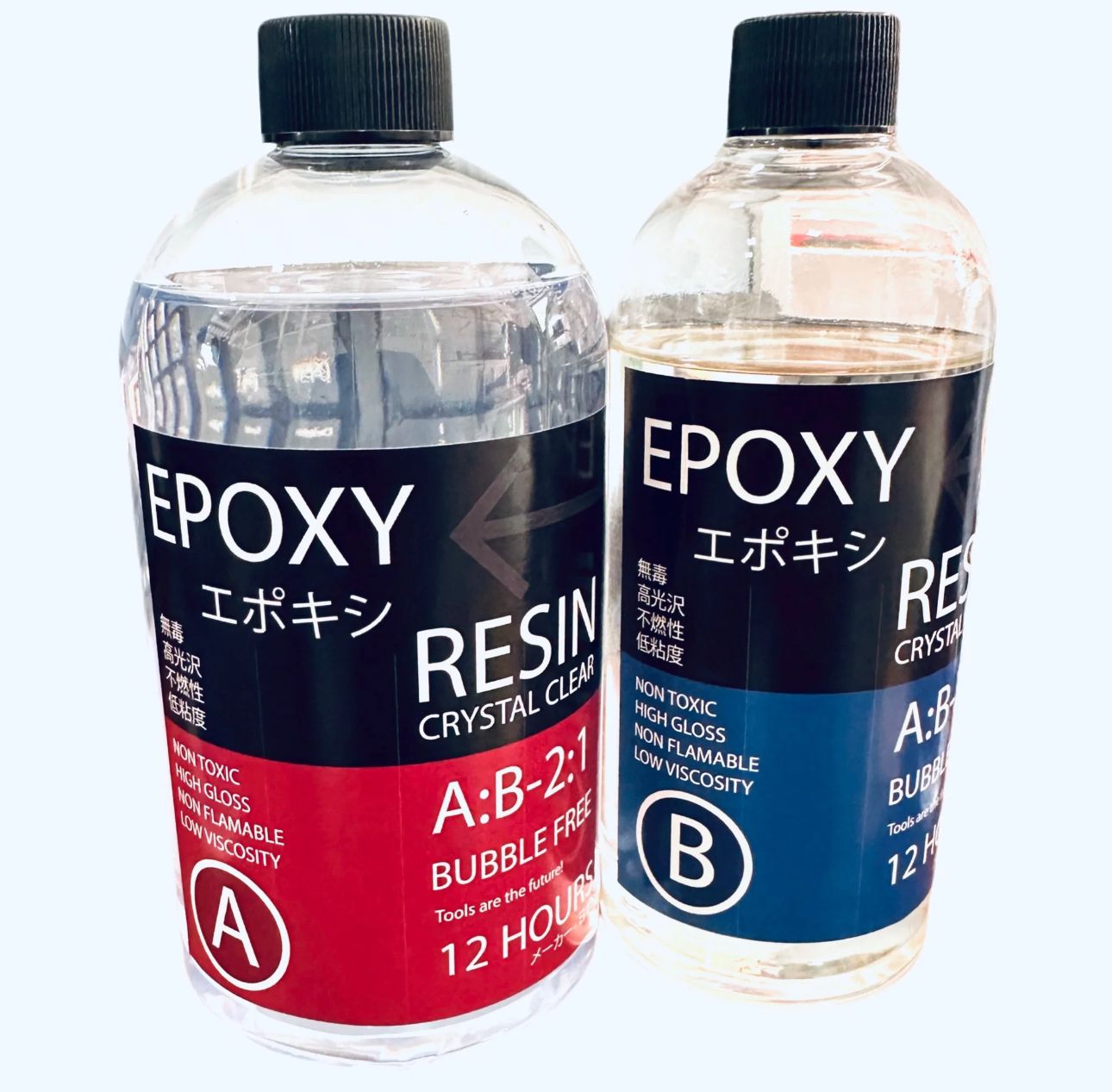 1 Kg Epoxy Resin 2:1 Resin chemical resinart glue epoxy resin liquid ...