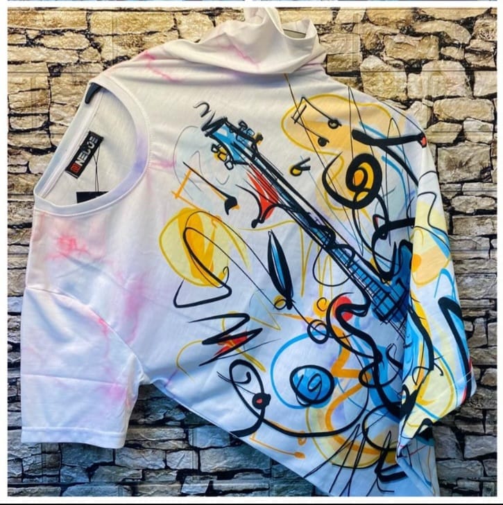 Colorful Sublimation Printed Men's T-Shirt (190gsm Polycotton ...