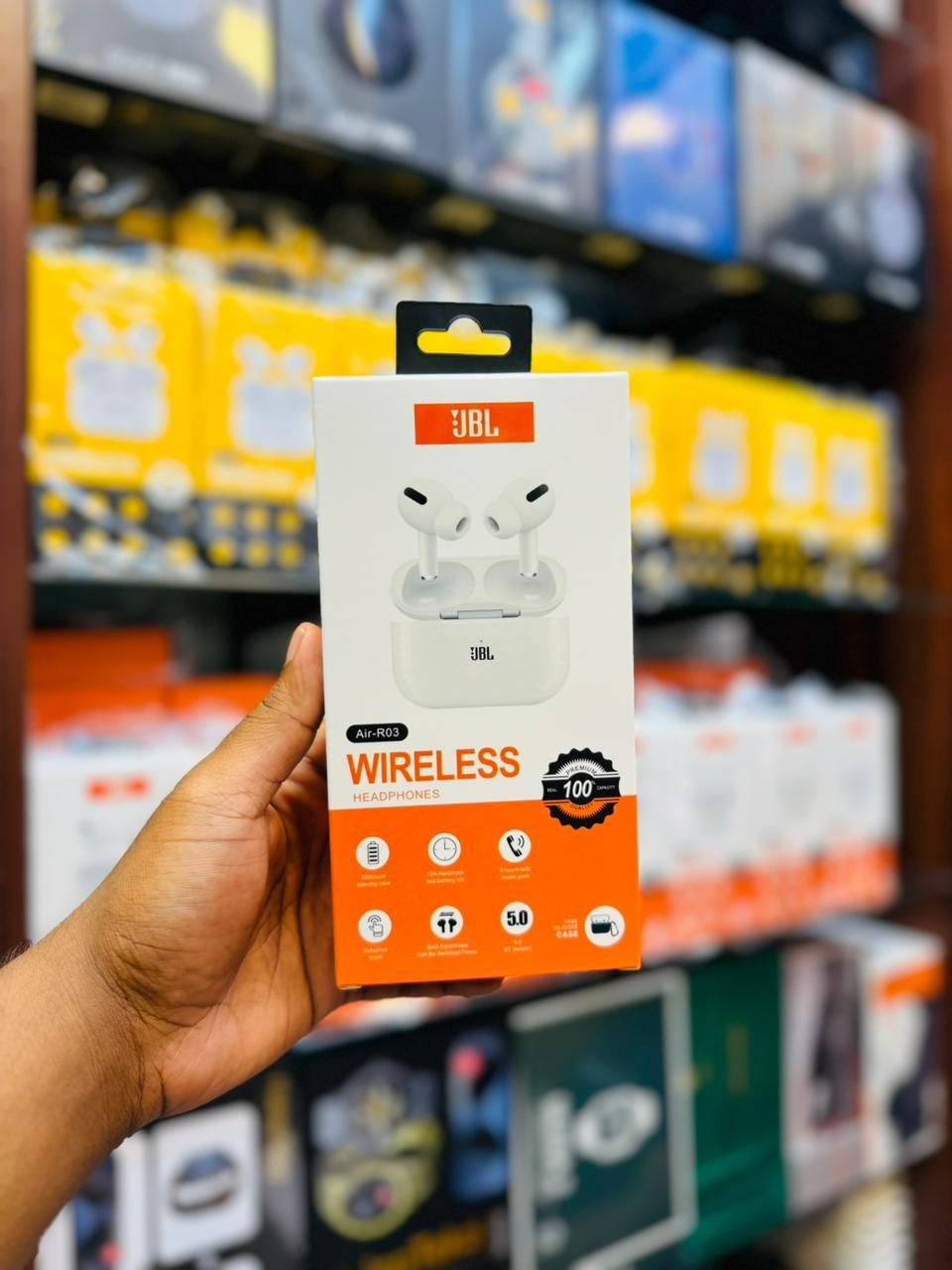 JBL Air-R03 JBL Wireless Earbuds Pro WITH free SILICAN cover | ARM ...