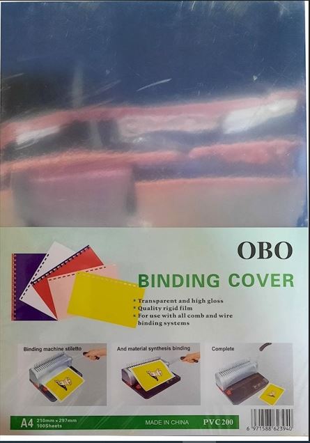 OBO - Binding Cover - A4 100 sheets | Daraz.lk