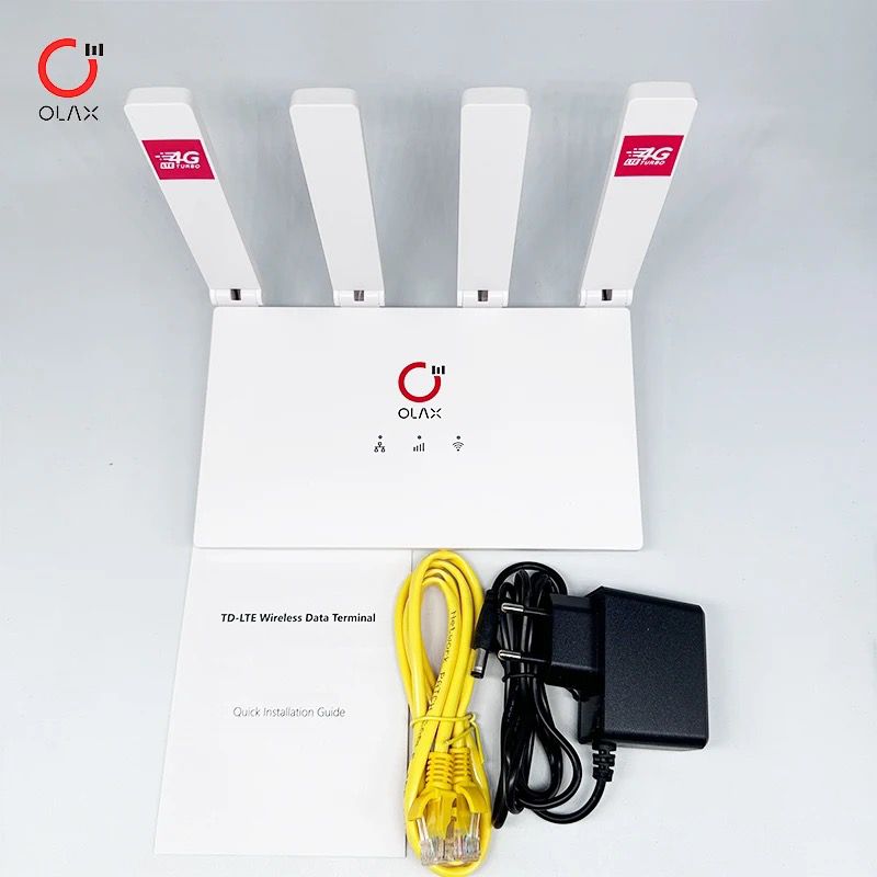 OLAX MC50 Dual Band Antenna 2.4G CAT4 CPE Wifi Sim Card Router 4G LTE Wi-Fi Modem Wireless ...
