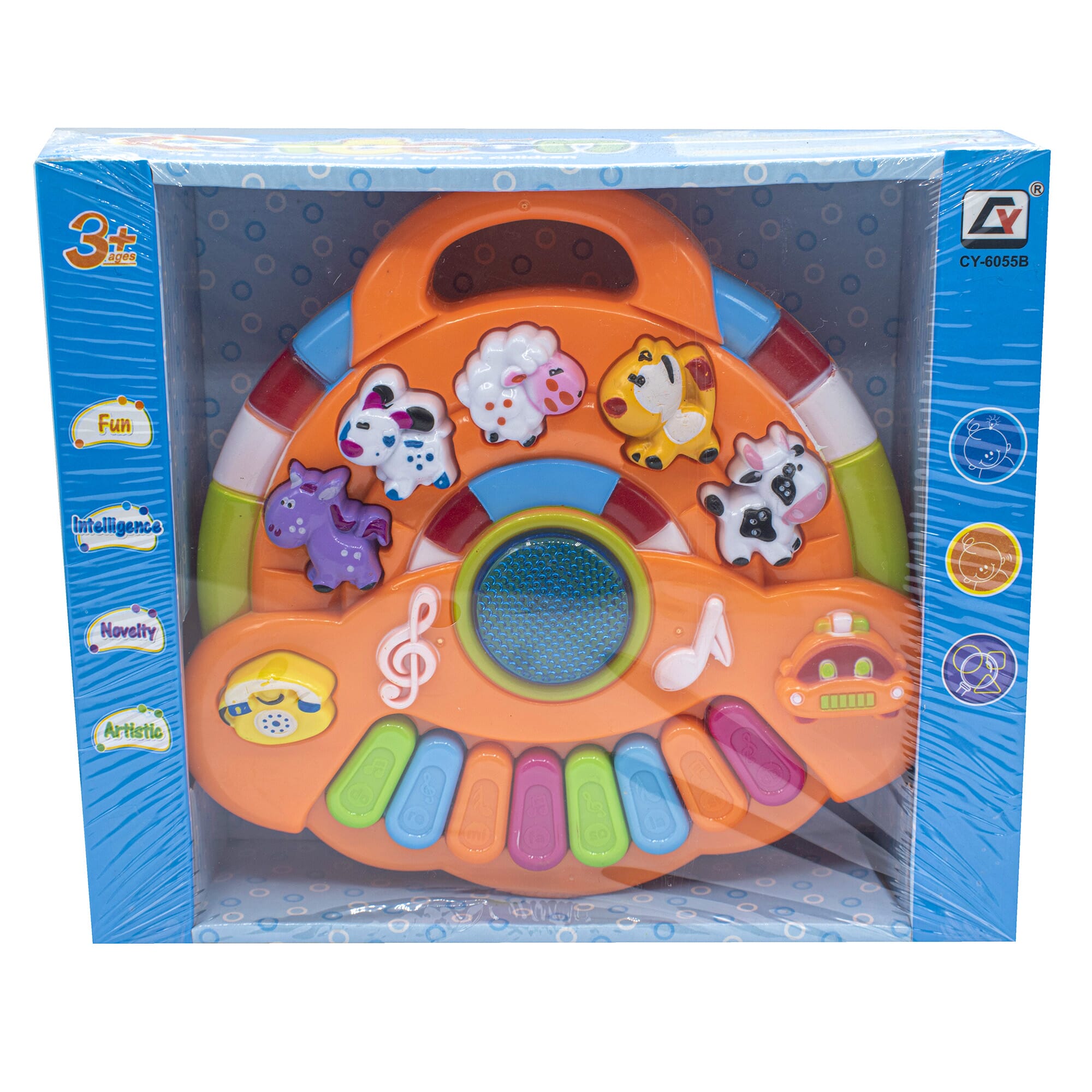 Music Board Sounds Interactive Toy Orange 6055B 3+ | Daraz.lk