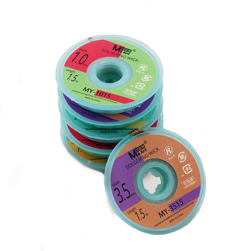 Ma-Ant Pure Copper Wire Plus Chemical Formula Precision Braid Solder ...