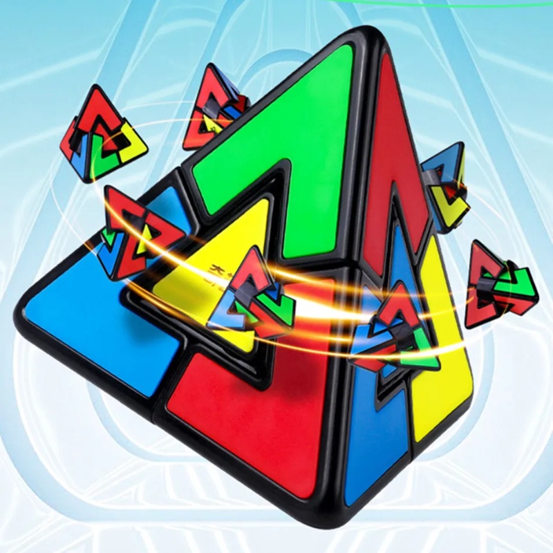 QiYi Pyraminx Duo Rubik Cube - PYRAMINX Smooth Speed Cube - Pyramorphix ...