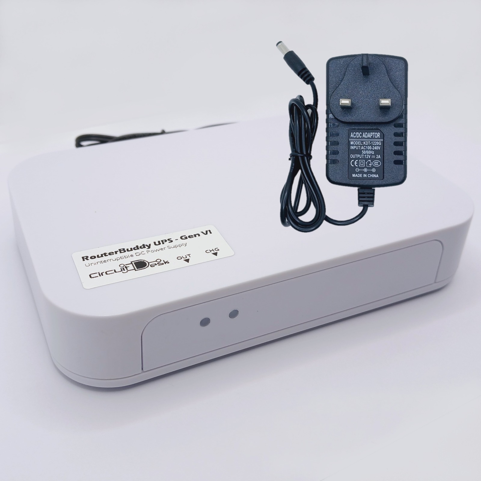 15V DC Mini UPS Battery Backup Uninterruptible Power Supply Power Bank ...