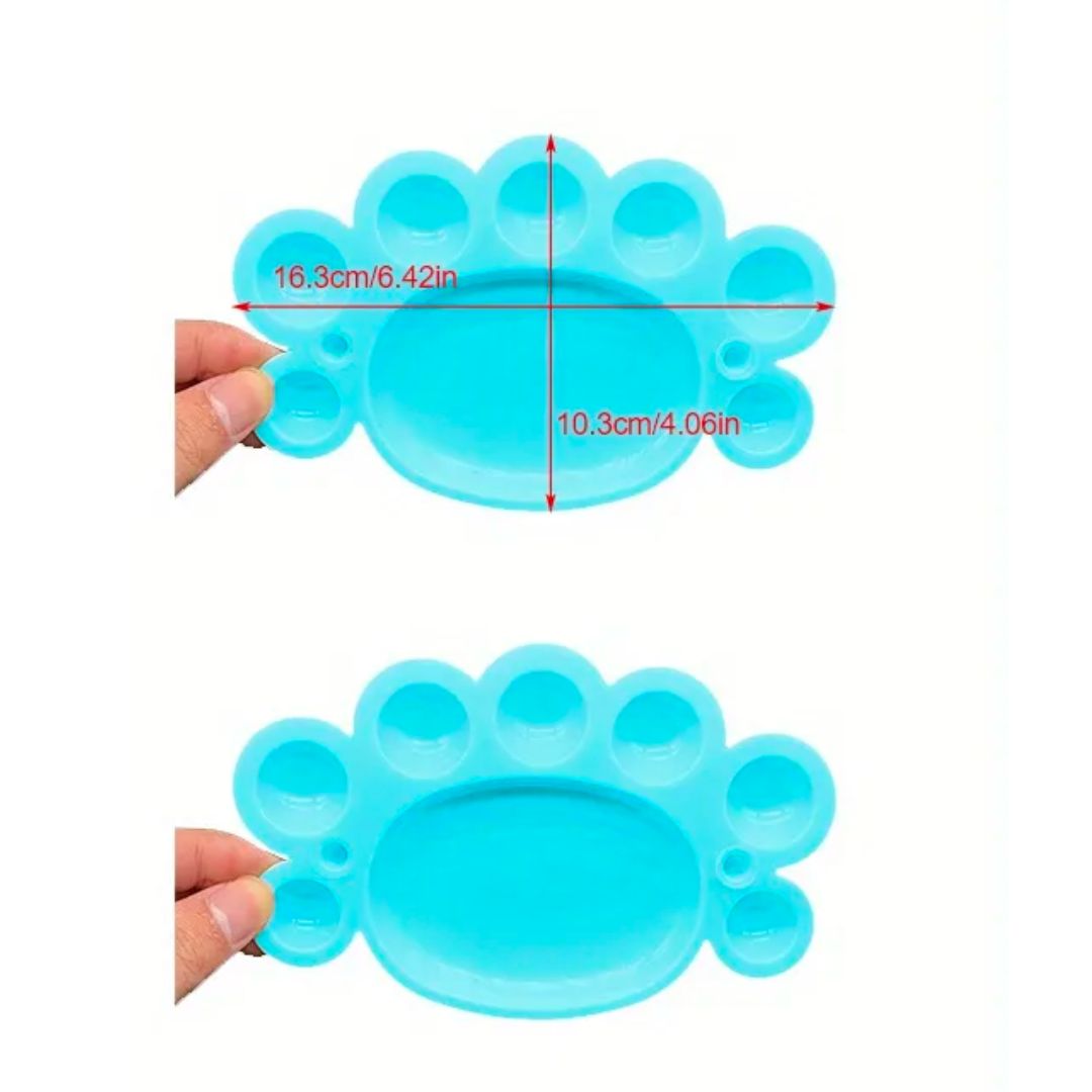 Small Paint Mixing Tray Palette for Art Students using Acrylic, Oil ...