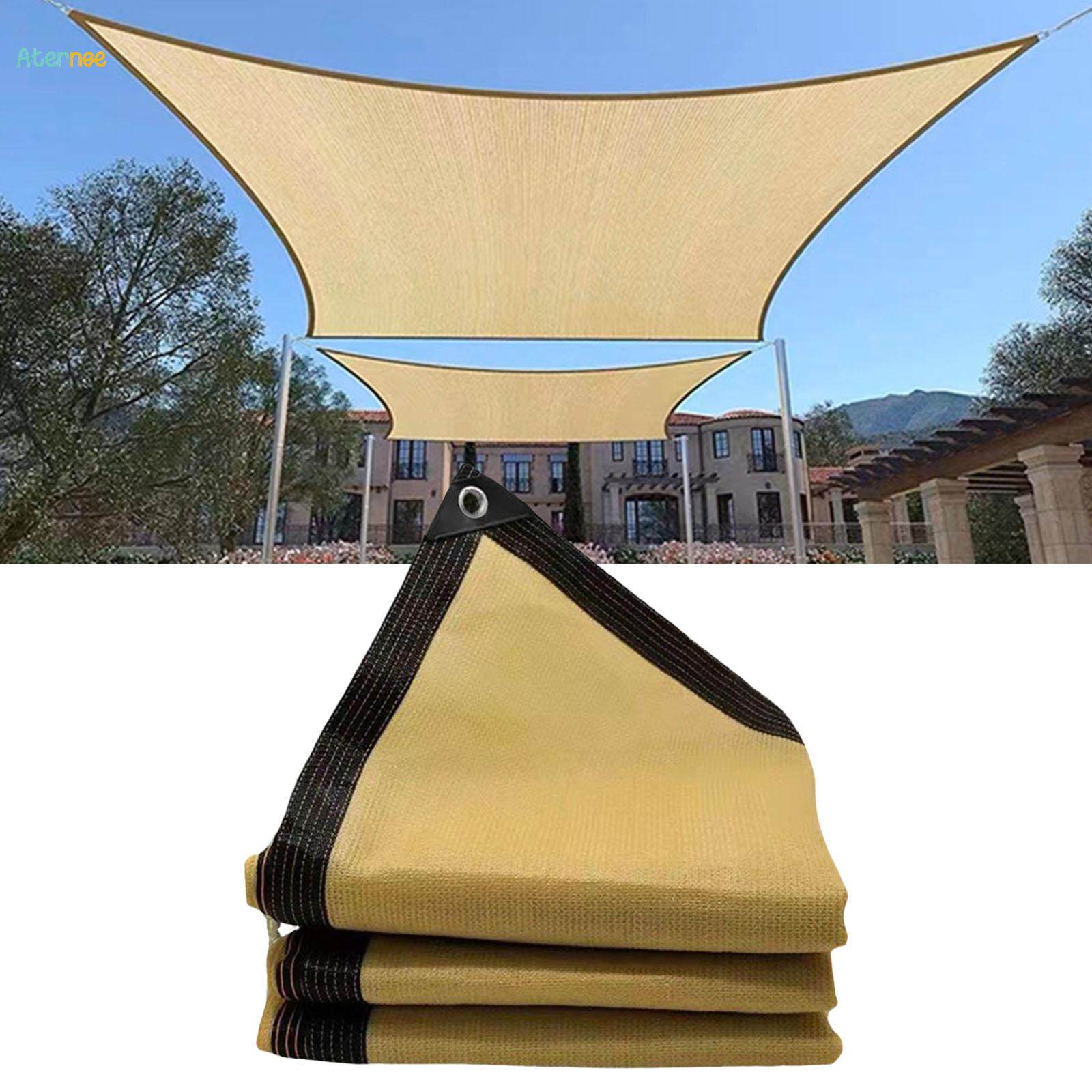 Shade Cloth Outdoor Canopy Rectangle Foldable Terrace Balcony Sun ...