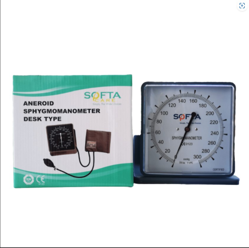 SOFTA CARE BP Meter Sphygmomanometer Aneroid Desk Model | Daraz.lk