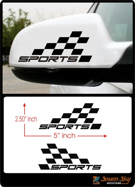 Side Mirror Stickers WAGON R Buddy Van Mini Car Alto Car Hybrid Car ...