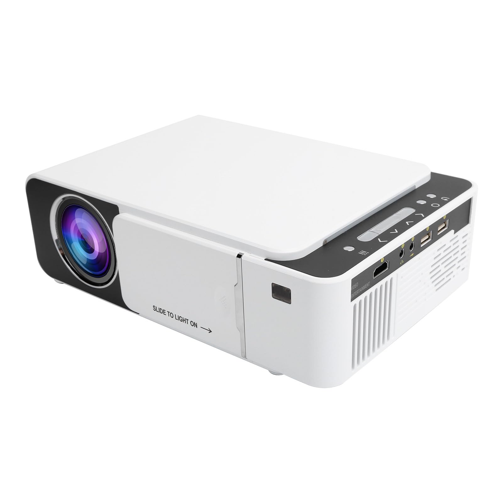 LED HD WiFi Higher Resolution Multimedia Projector - White | Daraz.lk