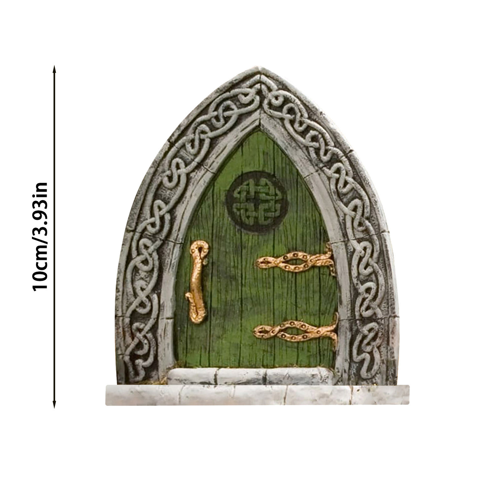 Garden Fairy Door Wooden Fairy Gate Garden Door Miniature Accessory for ...