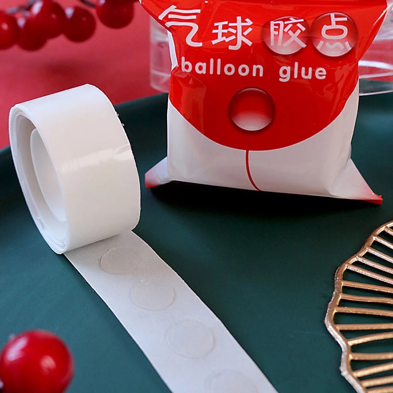 Balloon Glue Dots For All Types Of Balloons, 100 Dots, Hang Without ...
