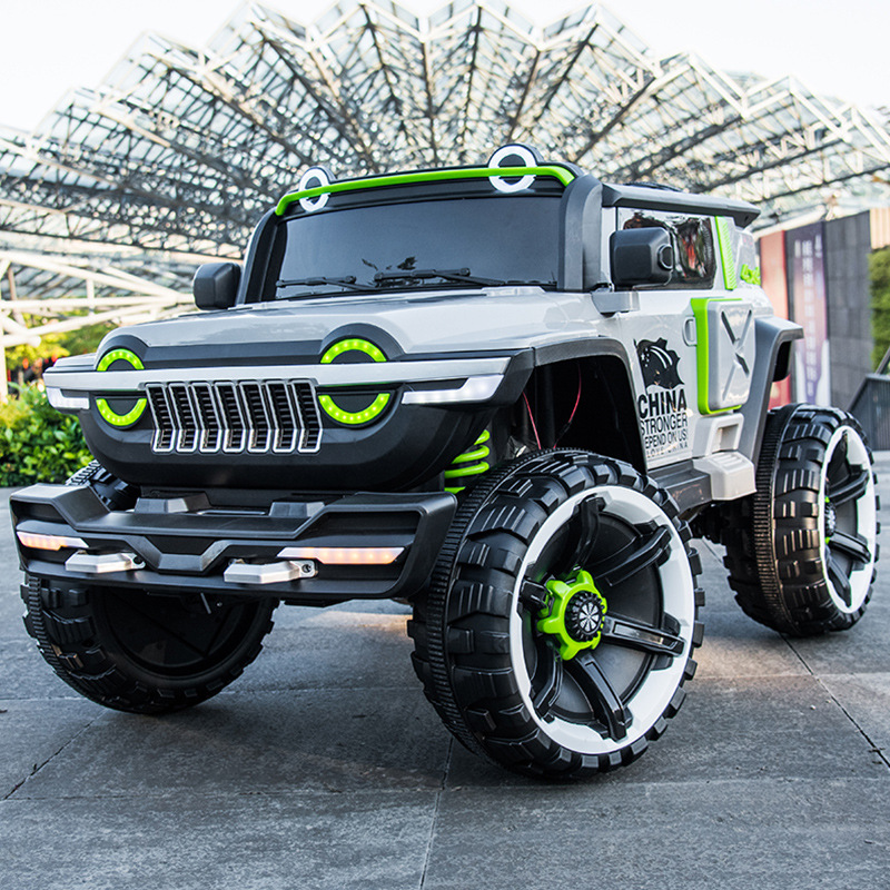 KIDS ELECTRIC RECHARGEABLE RIDE JEEP REMOTE CONTROLE 12 V, 4 MOTER ...