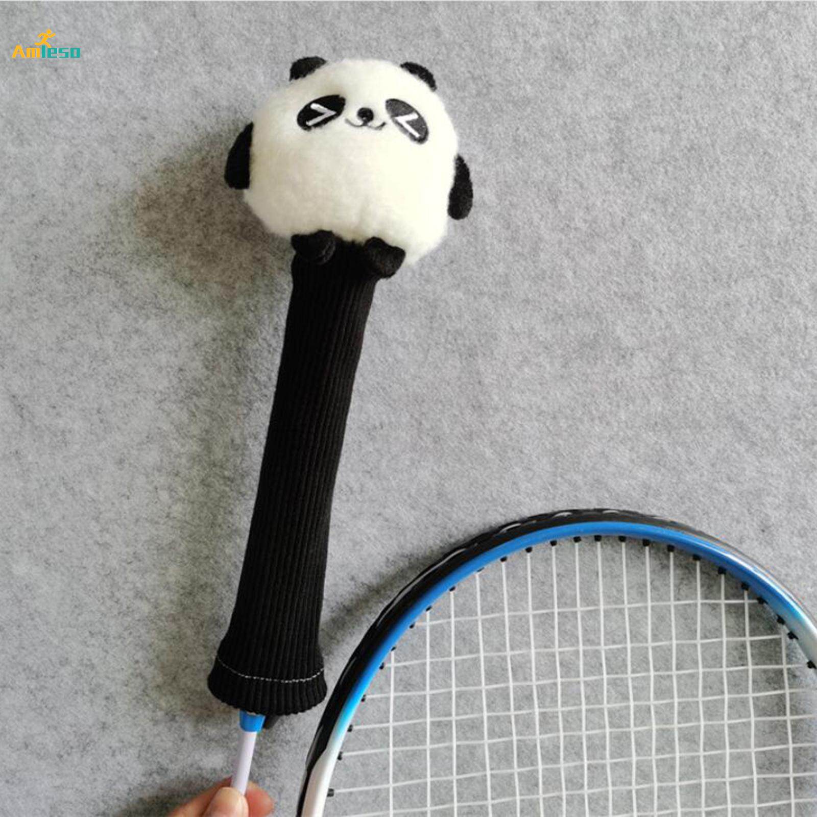 Badminton Racket Tennis Racquet Grip Animal Doll Racket Grip | Daraz.lk