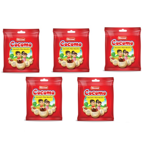 Cocomo Chocolate Filled Biscuit 23g x 5 Pack Combo | Daraz.lk