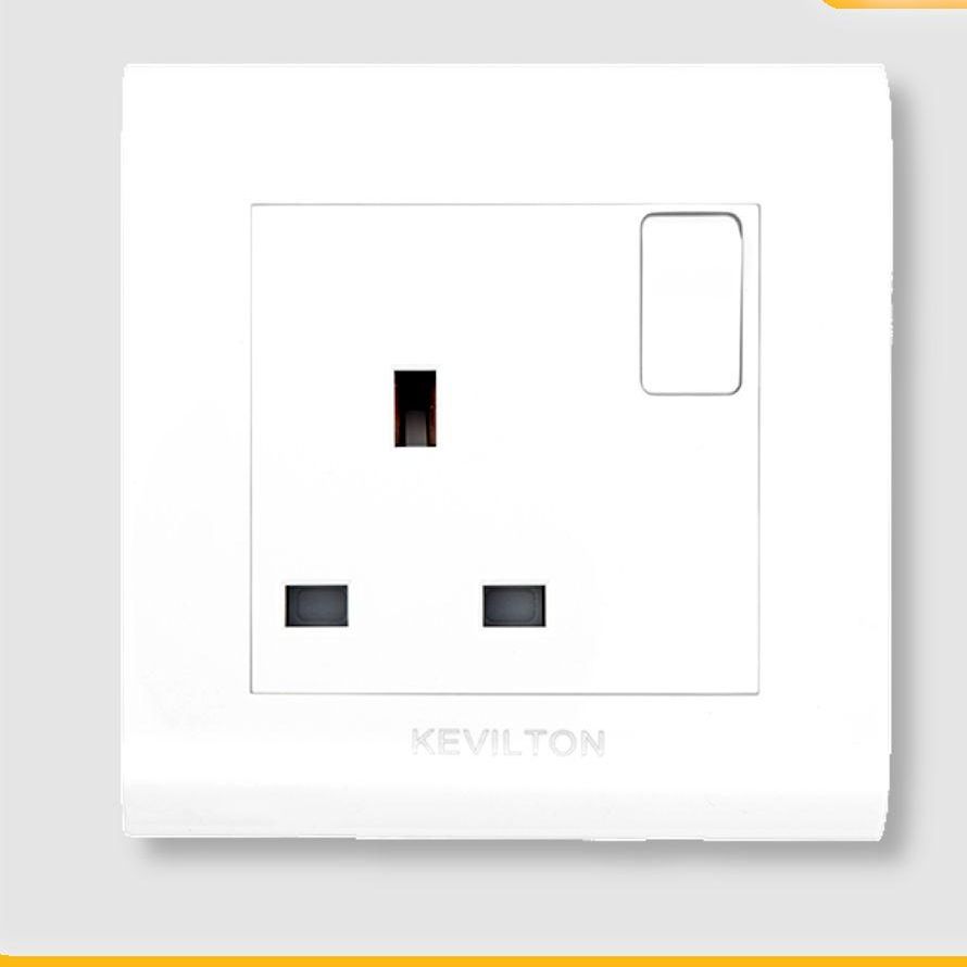 Kevilton Modular Plugbase - 13A White | Black | Daraz.lk