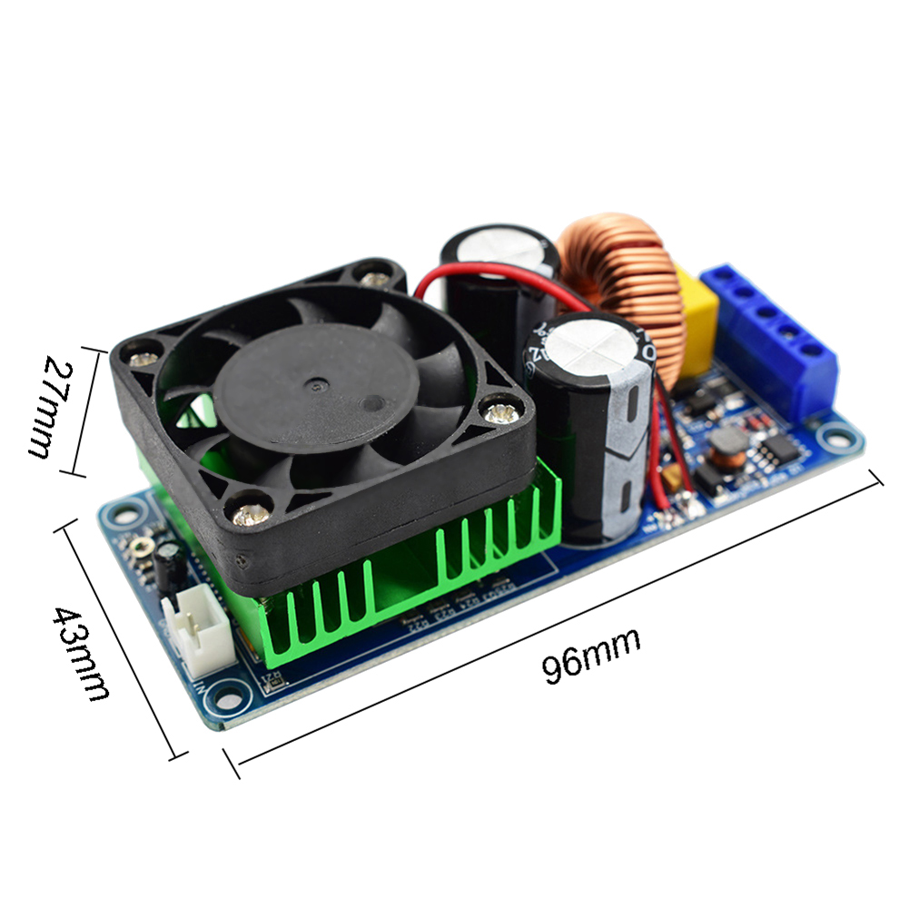 IRS2092 High Power 500W Mono Channel HiFi Digital Power Amplifier Board Class D Stage Power ...