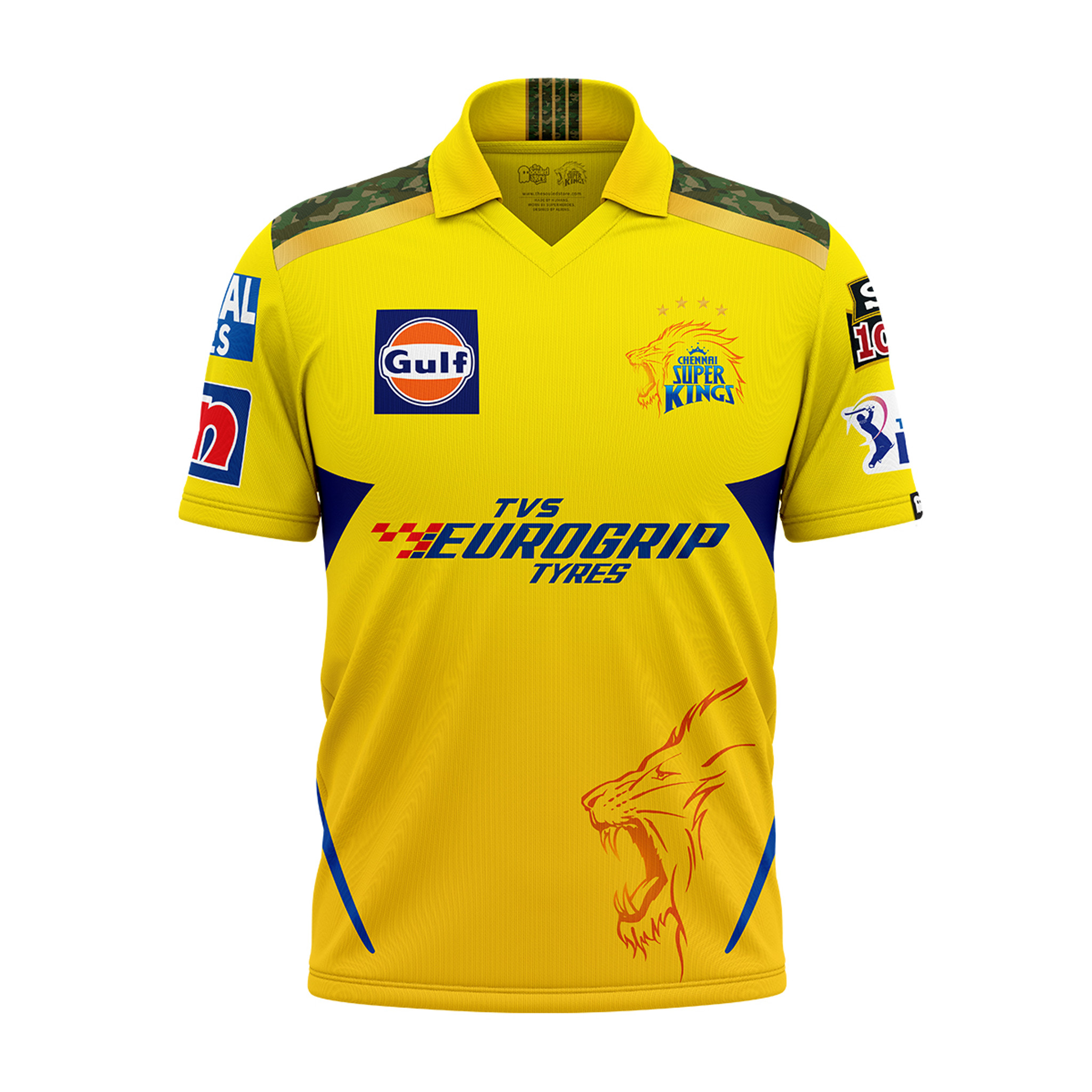 MS Dhoni s Chennai Super Kings Unveil New Jersey For IPL 48 OFF MS Dhoni s Chennai Super Kings Unveil New Jersey For IPL 48 OFF
