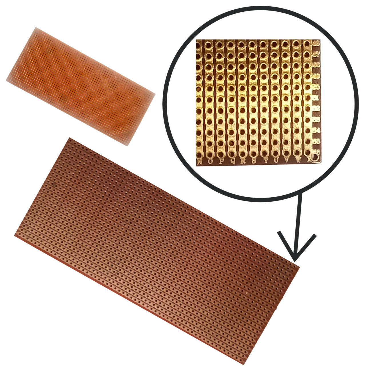 Vero Board Prototype PCB for DIY - 14.6cm x 6cm | Daraz.lk