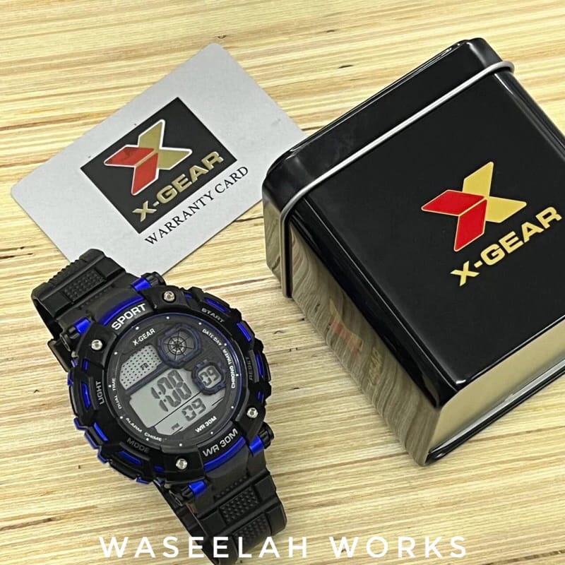 Stylish X-Gear Watch - Digital Sport Watch for Men Boys Gift - Water ...