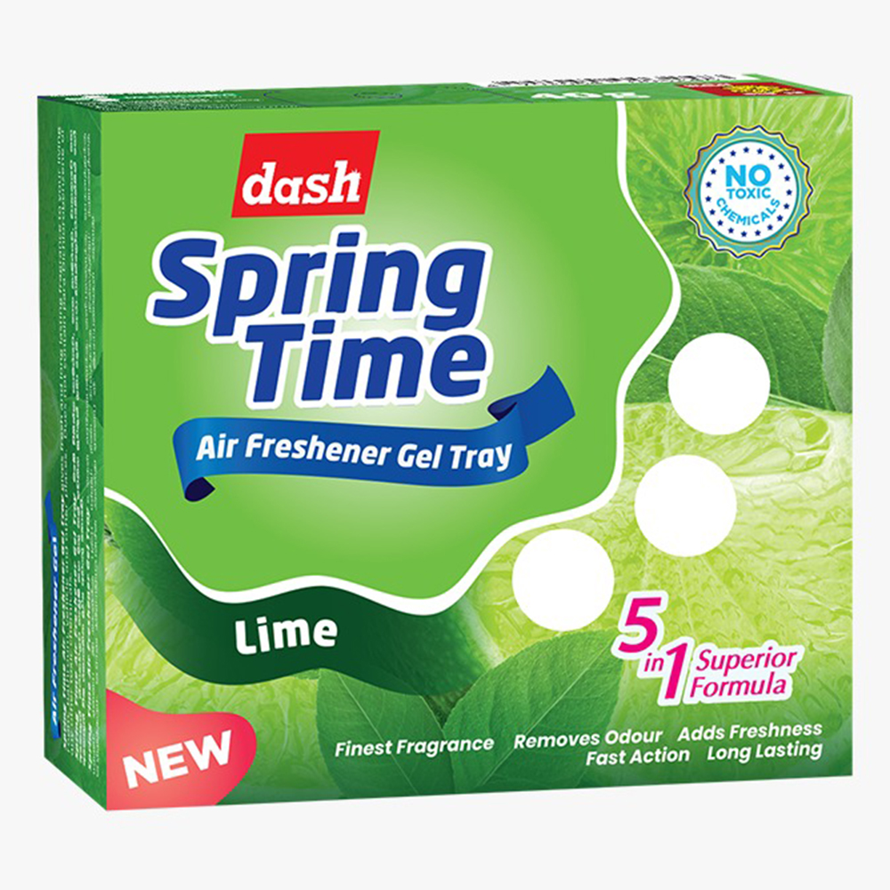 Dash Spring Time Air Freshener Gel Tray Lime 40G | Daraz.lk
