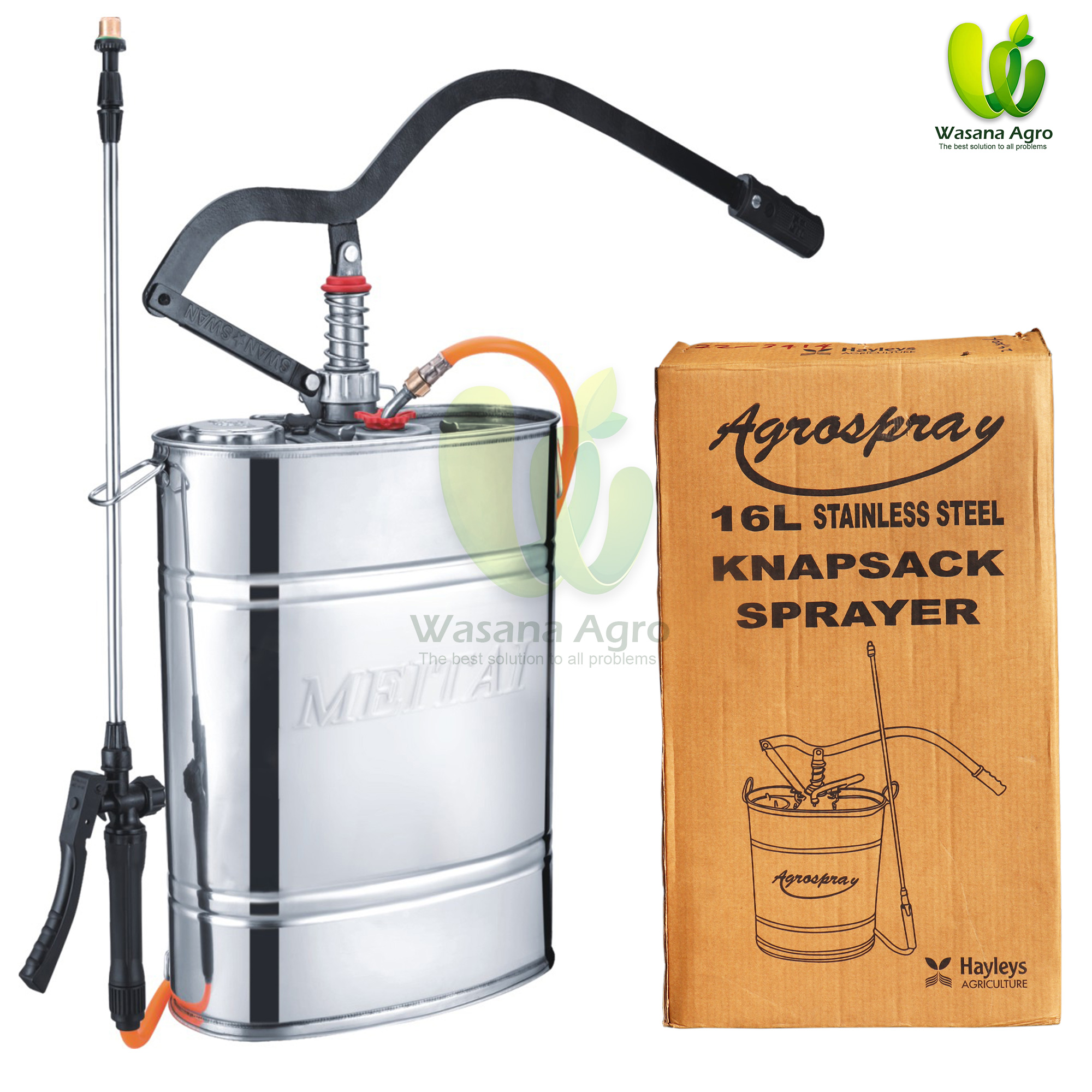 16 L Stainless Steel Knapsack Sprayer | Daraz.lk