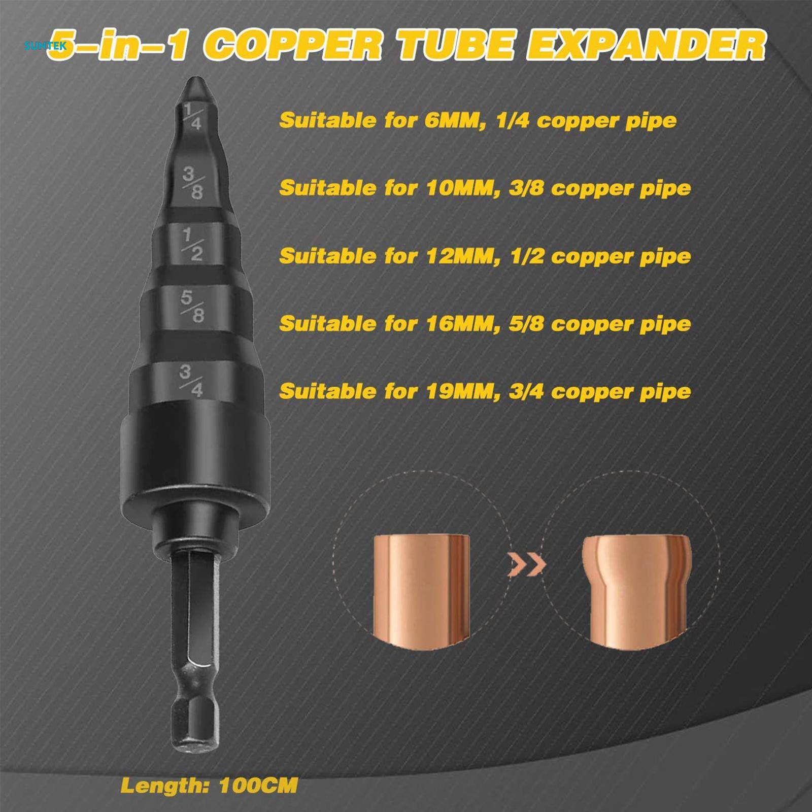 Repairing Tool, Air Conditioner Copper Tube Expander,Manual Copper Pipe ...