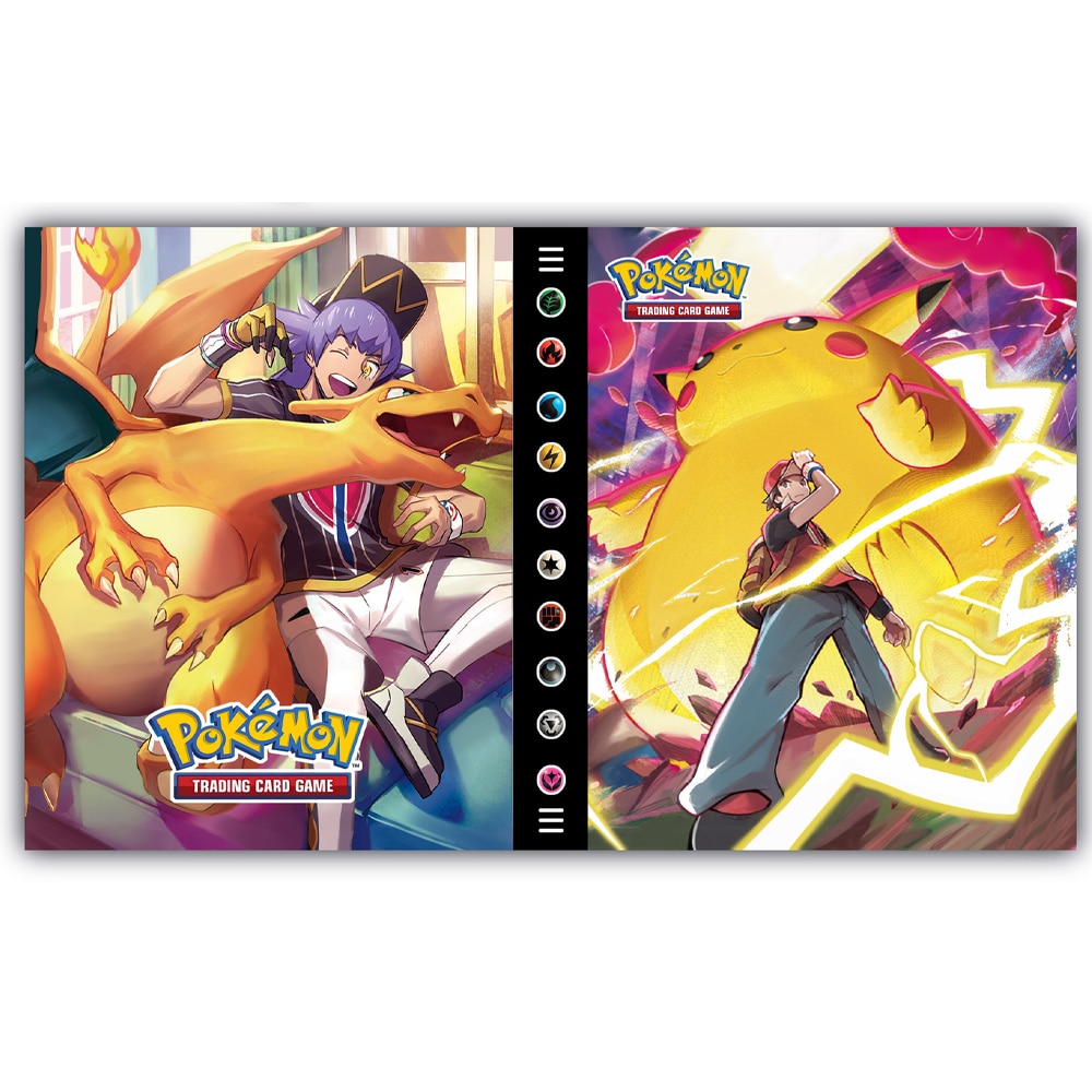 【Serendipity party】Pokemon Cards Album Map Collections Binder Holder ...